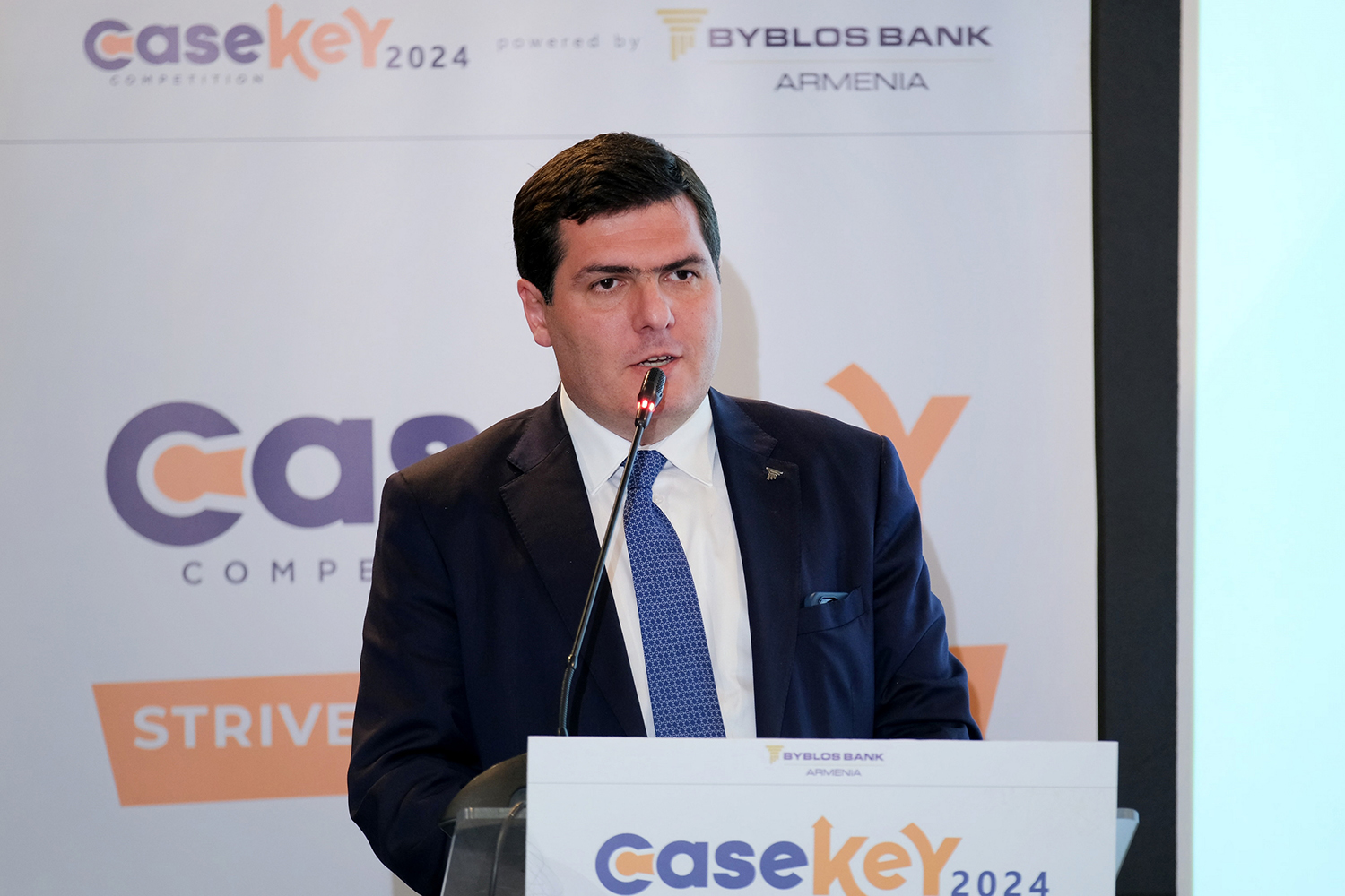 Welcome to CaseKey 2024. Byblos Bank Armenia firmly stands by future innovators